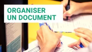 Comment structurer un document ? - Ecrire et Raconter